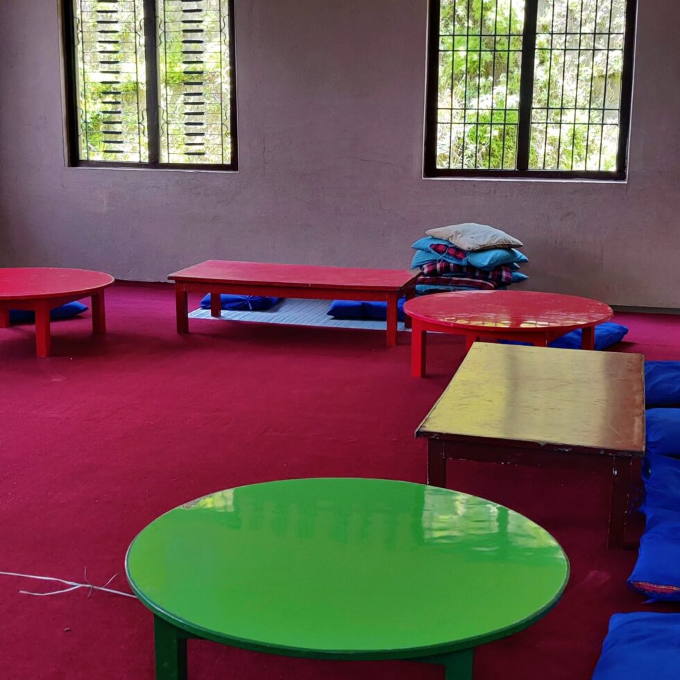 New Classroom Furniture in Benighat - HCC Nepal